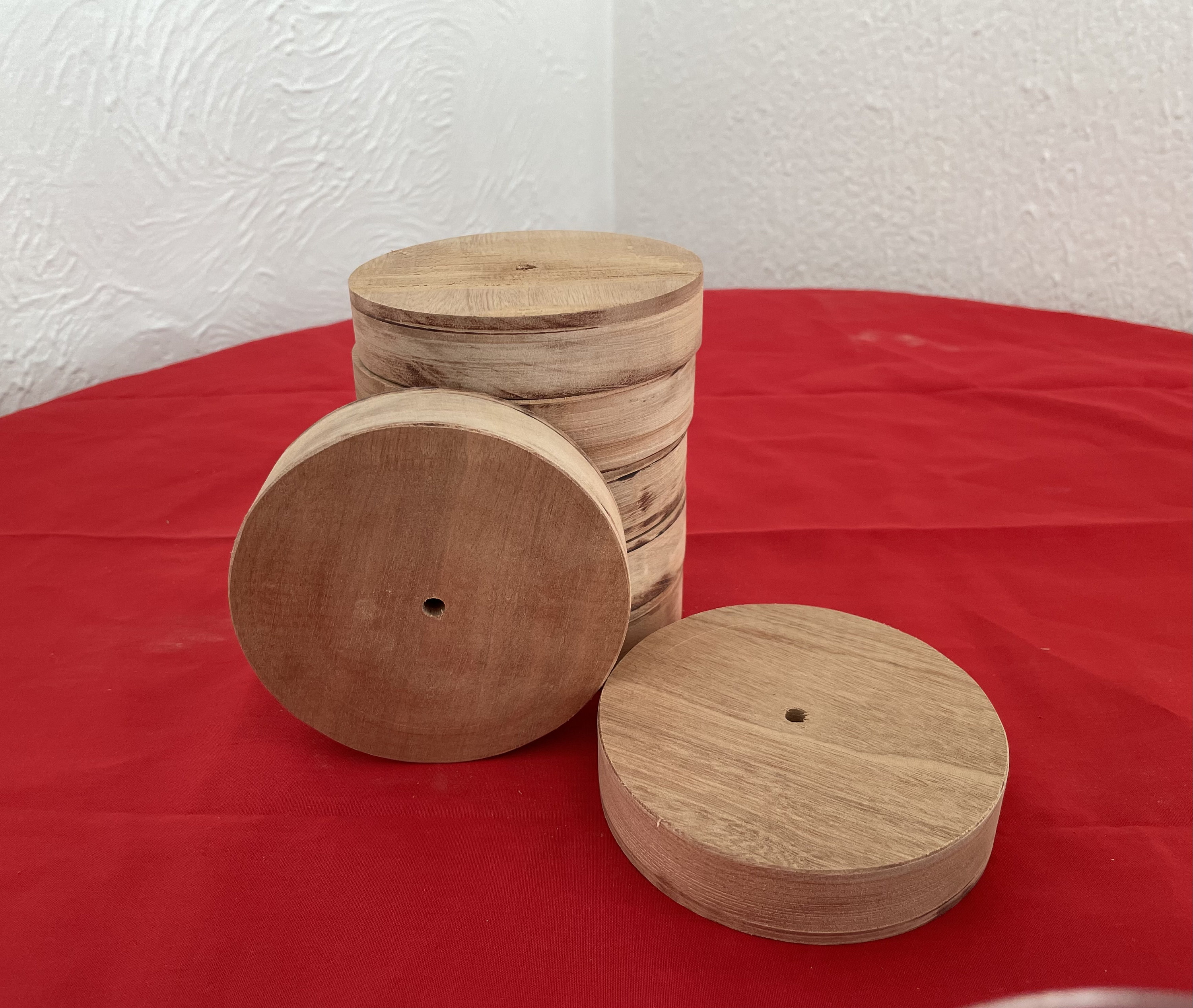 Solid Mahogany Plinths, Base 4”x1” - Etsy