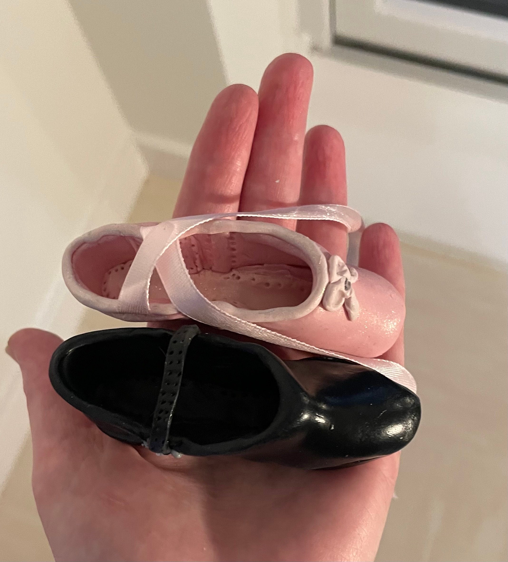 Cake Topper Tap and Ballet Shoe -clay Keepsake - Etsy