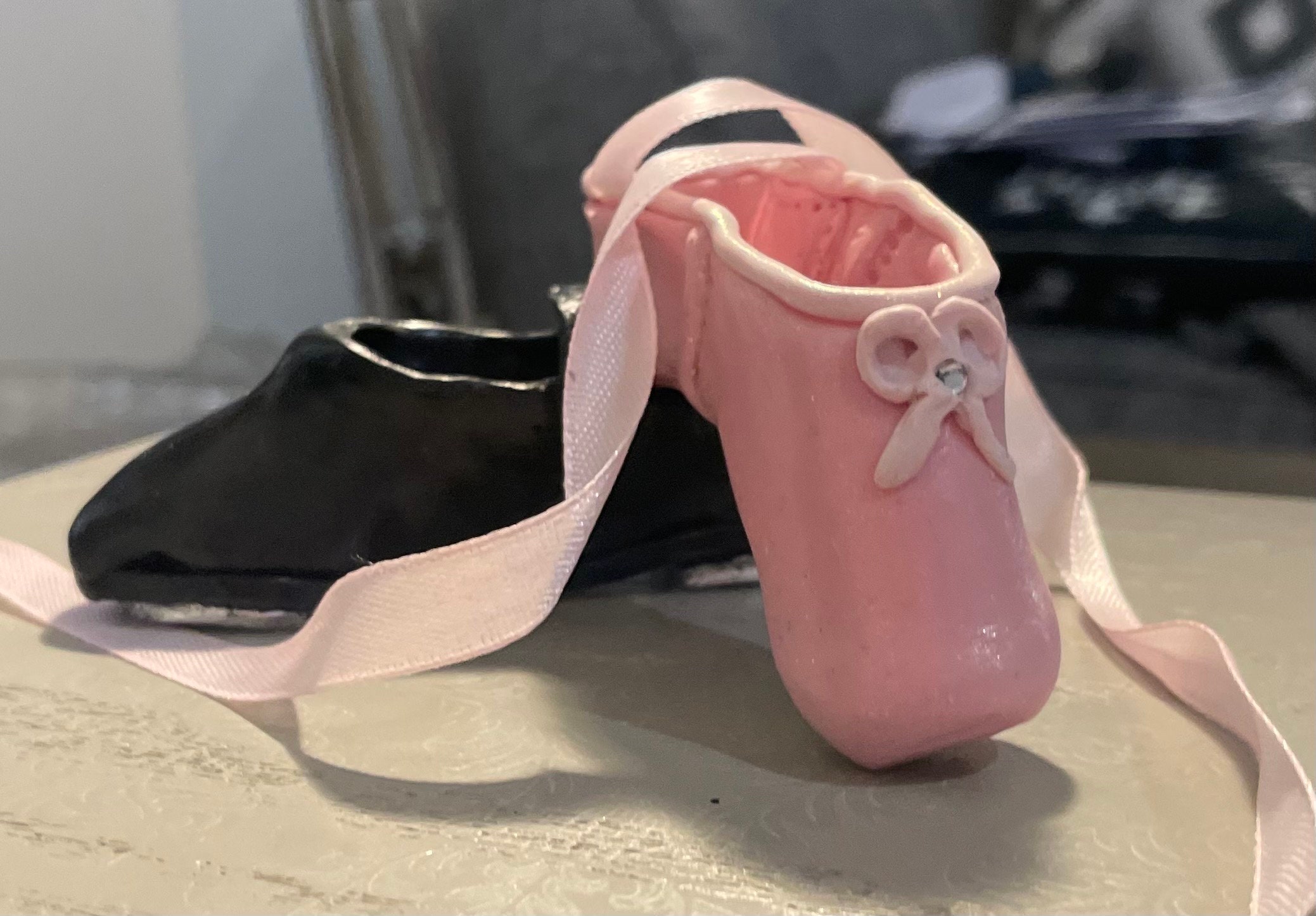 Cake Topper Tap and Ballet Shoe -clay Keepsake - Etsy