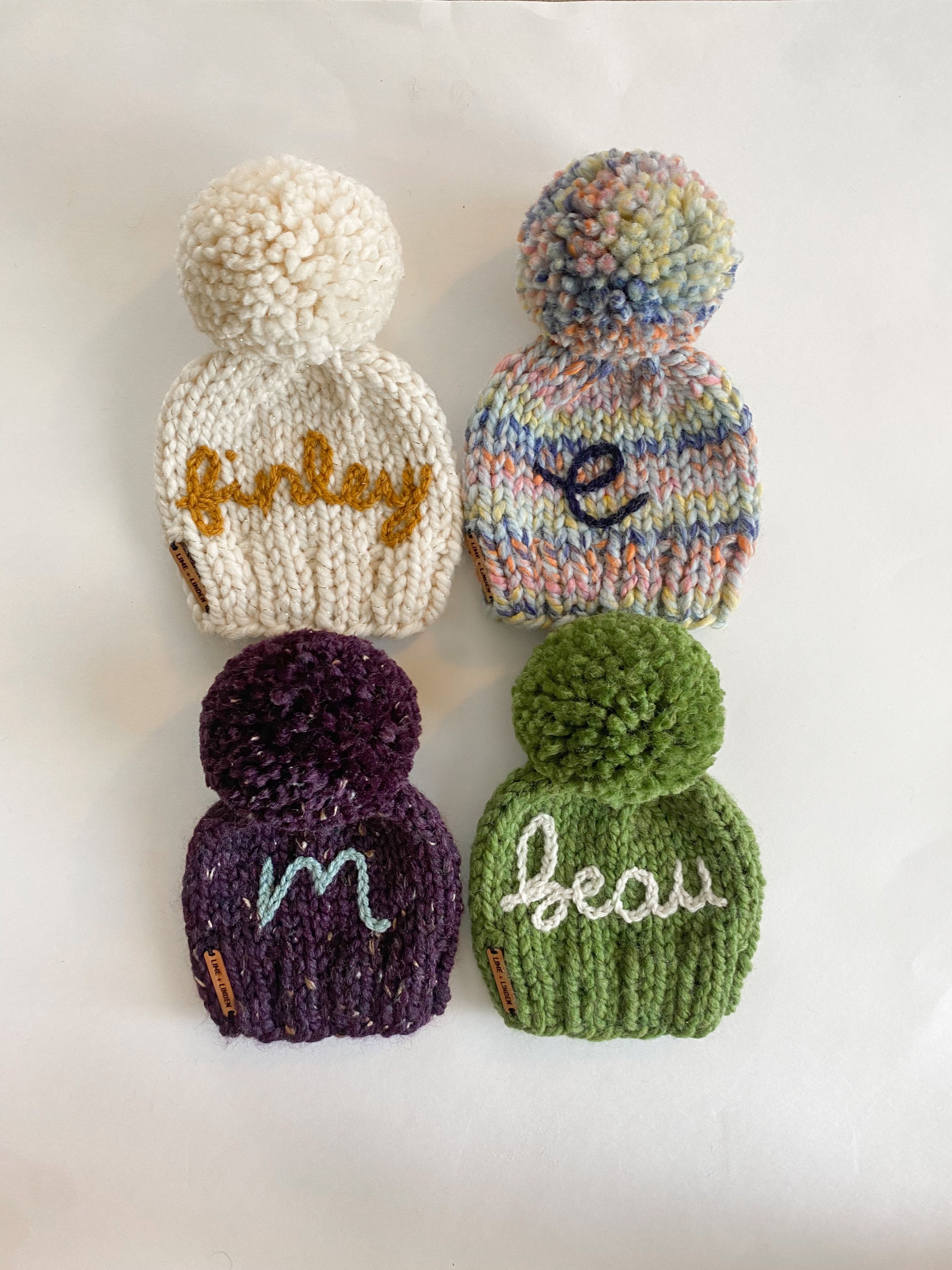 Embroidered Classic English Boxwood Hat // Custom Name Hand - Etsy