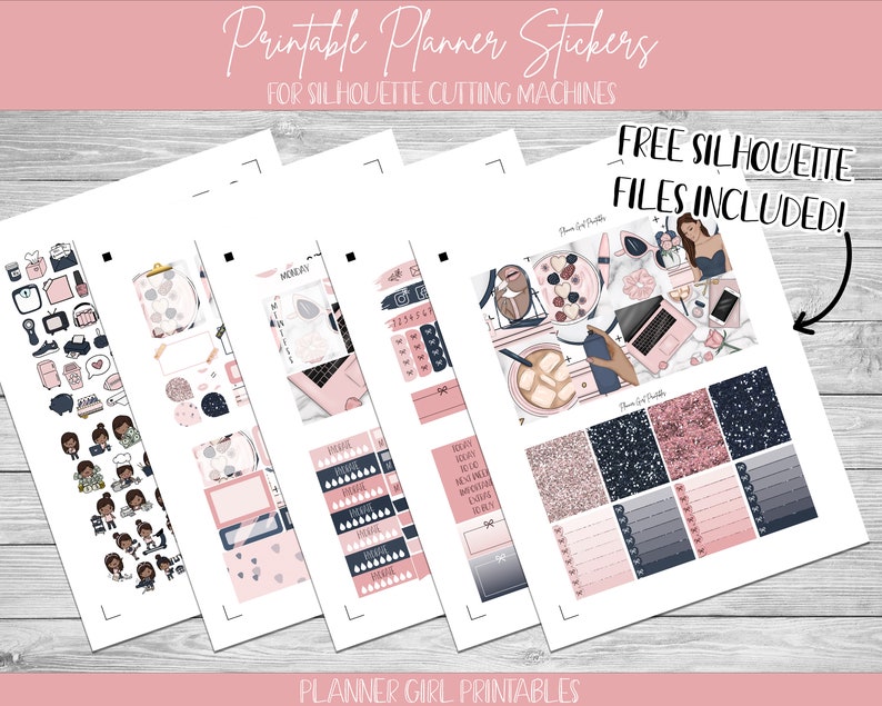 PRINTABLE Standard Vertical Planner Stickers Weekly Kit Miss - Etsy