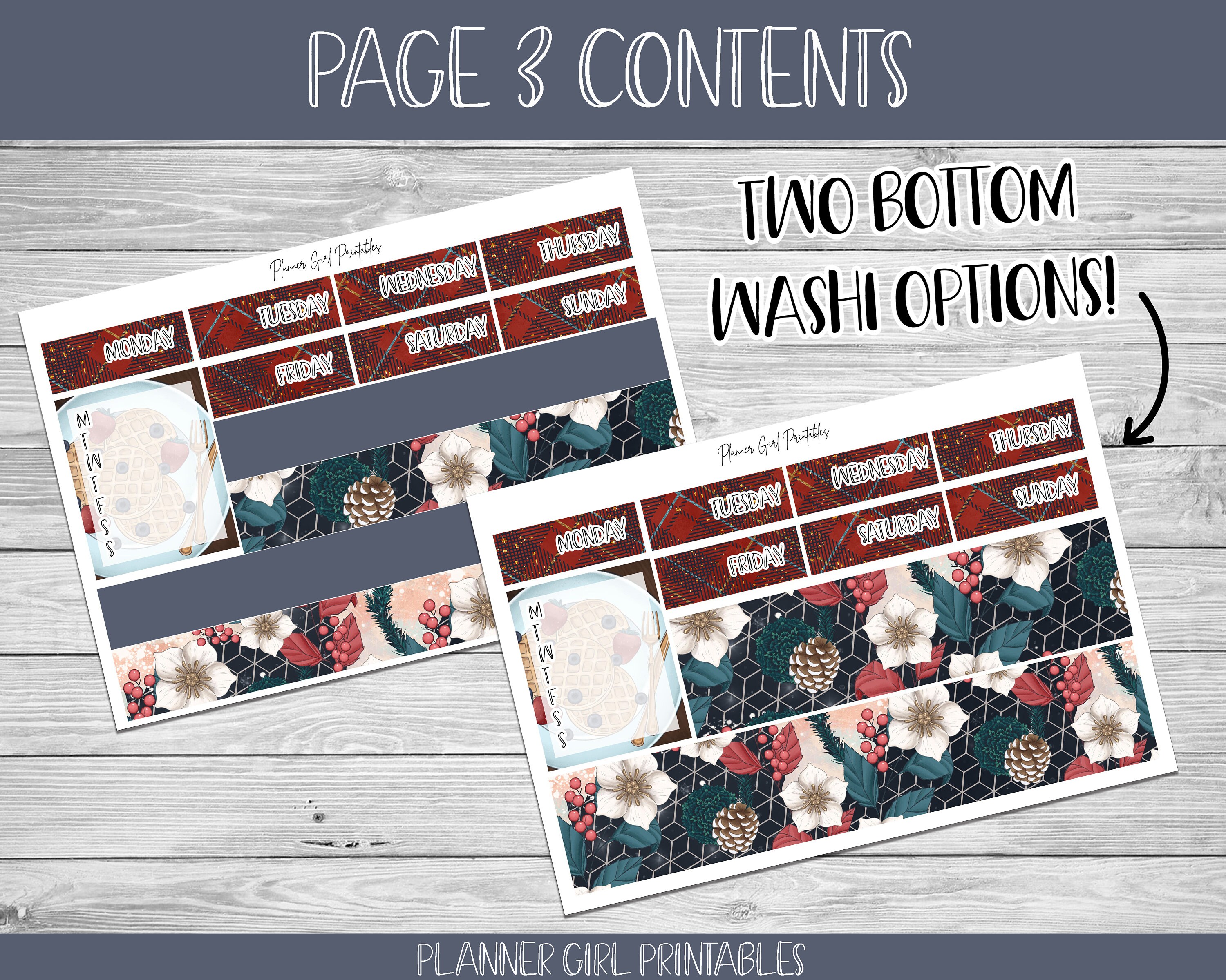 PRINTABLE Standard Vertical Planner Stickers Weekly Kit | Etsy