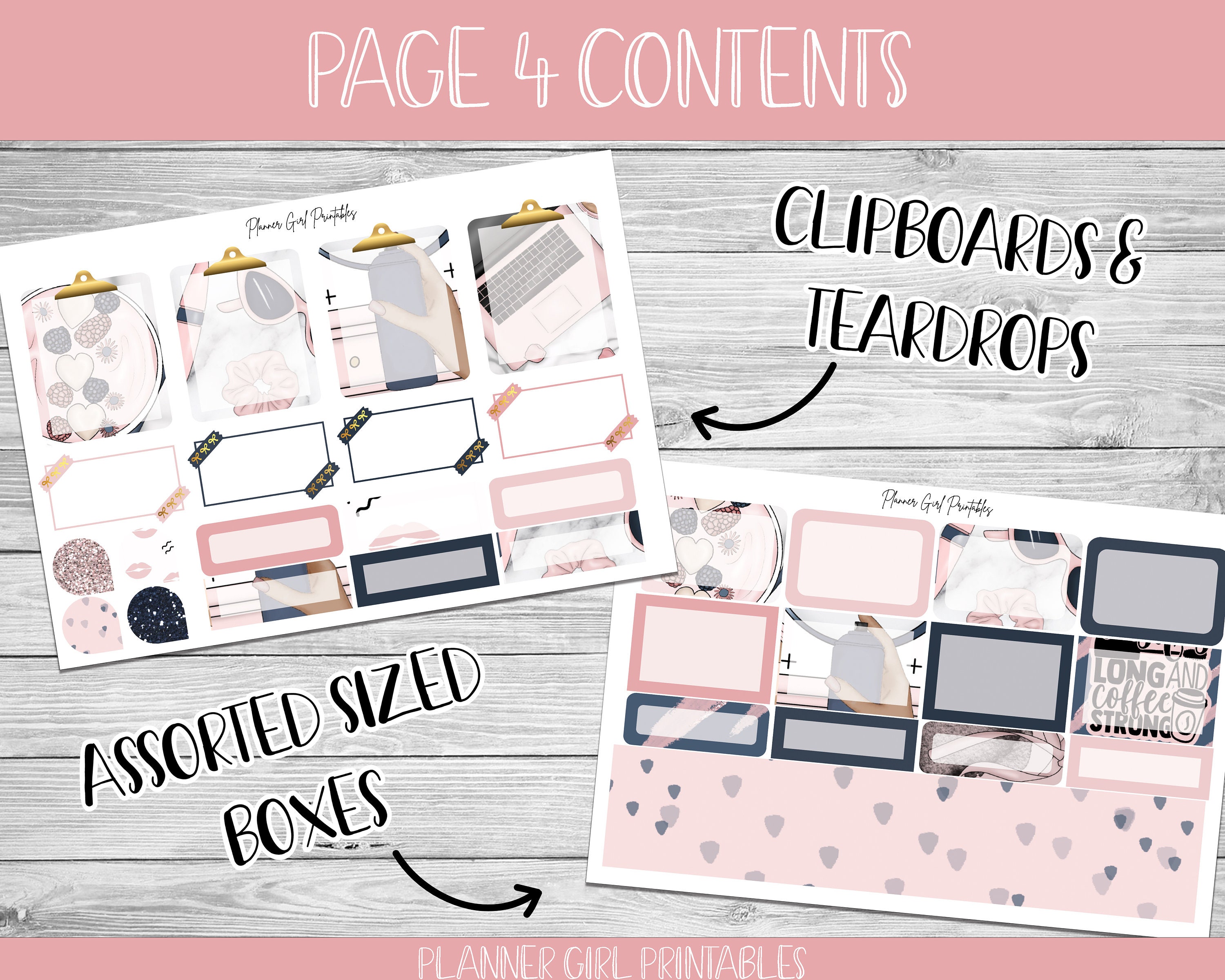 PRINTABLE Standard Vertical Planner Stickers Weekly Kit Miss | Etsy