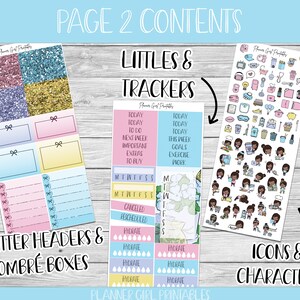 PRINTABLE Print Pressions Weeks Weekly Kit | Home Garden Spring Time ...