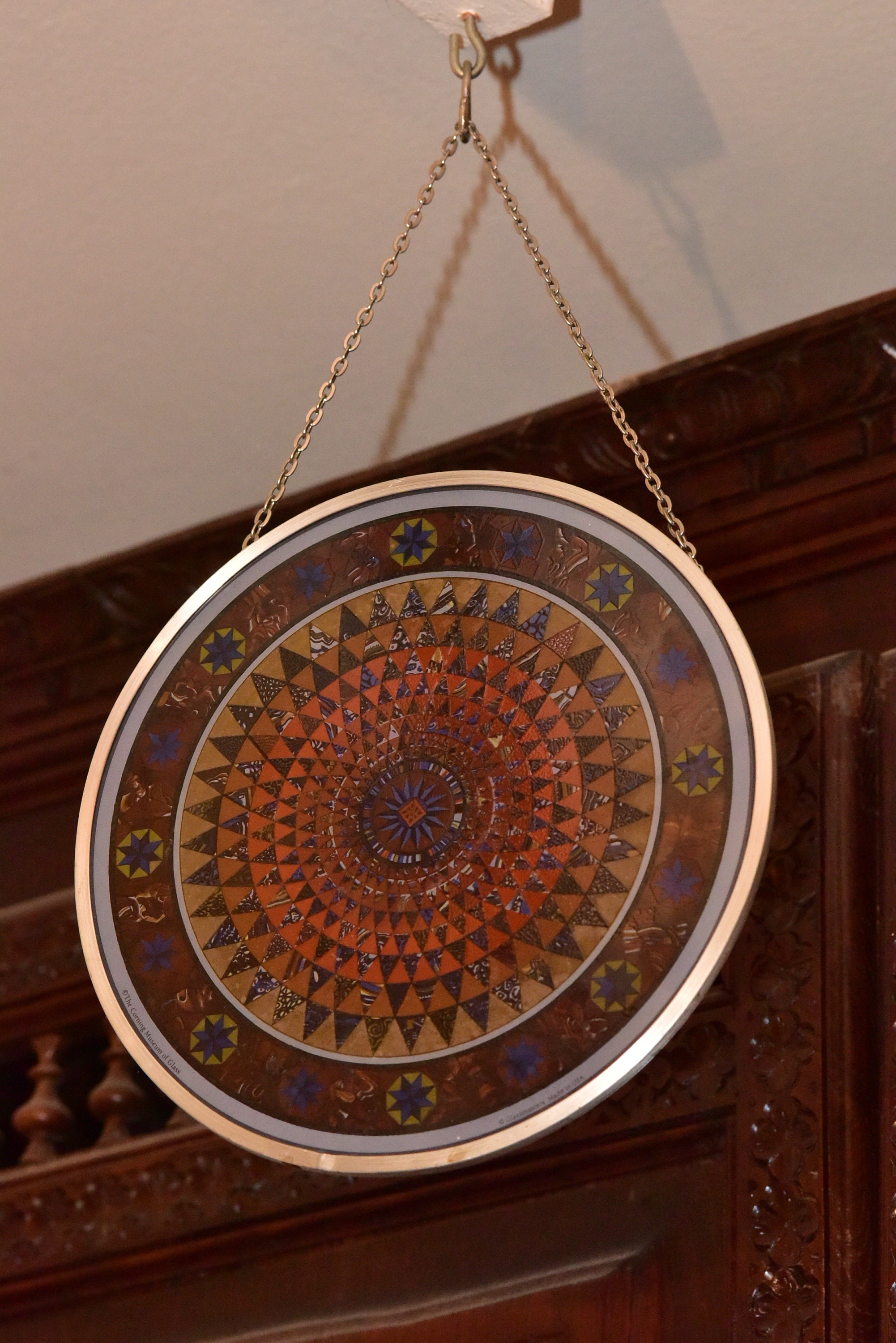 Octagon Stand With Glassmasters 8 1/2" Round Sun Catcher - Etsy