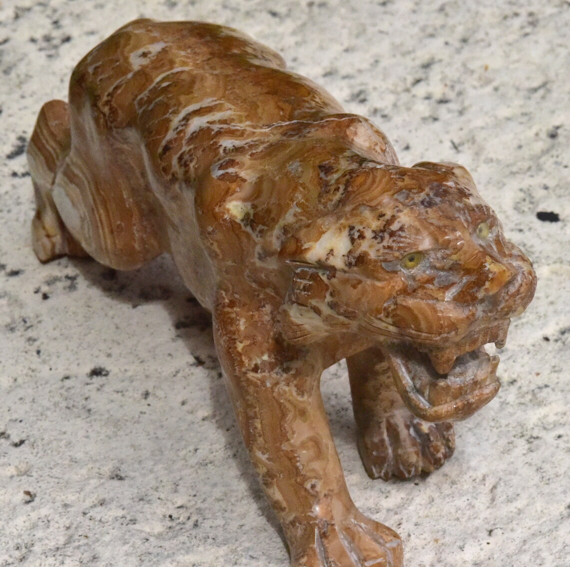 Jasper Stone Leopard - Etsy