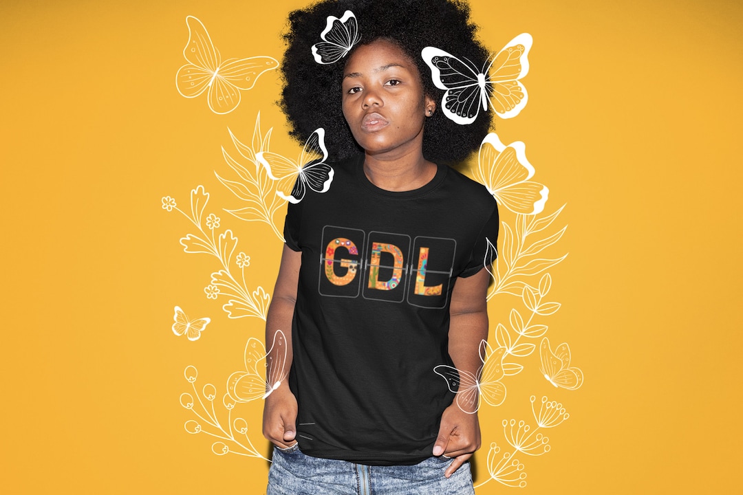 GDL -- Guadalajara Letter Code Unisex Heavy Cotton T-shirt Travel World ...