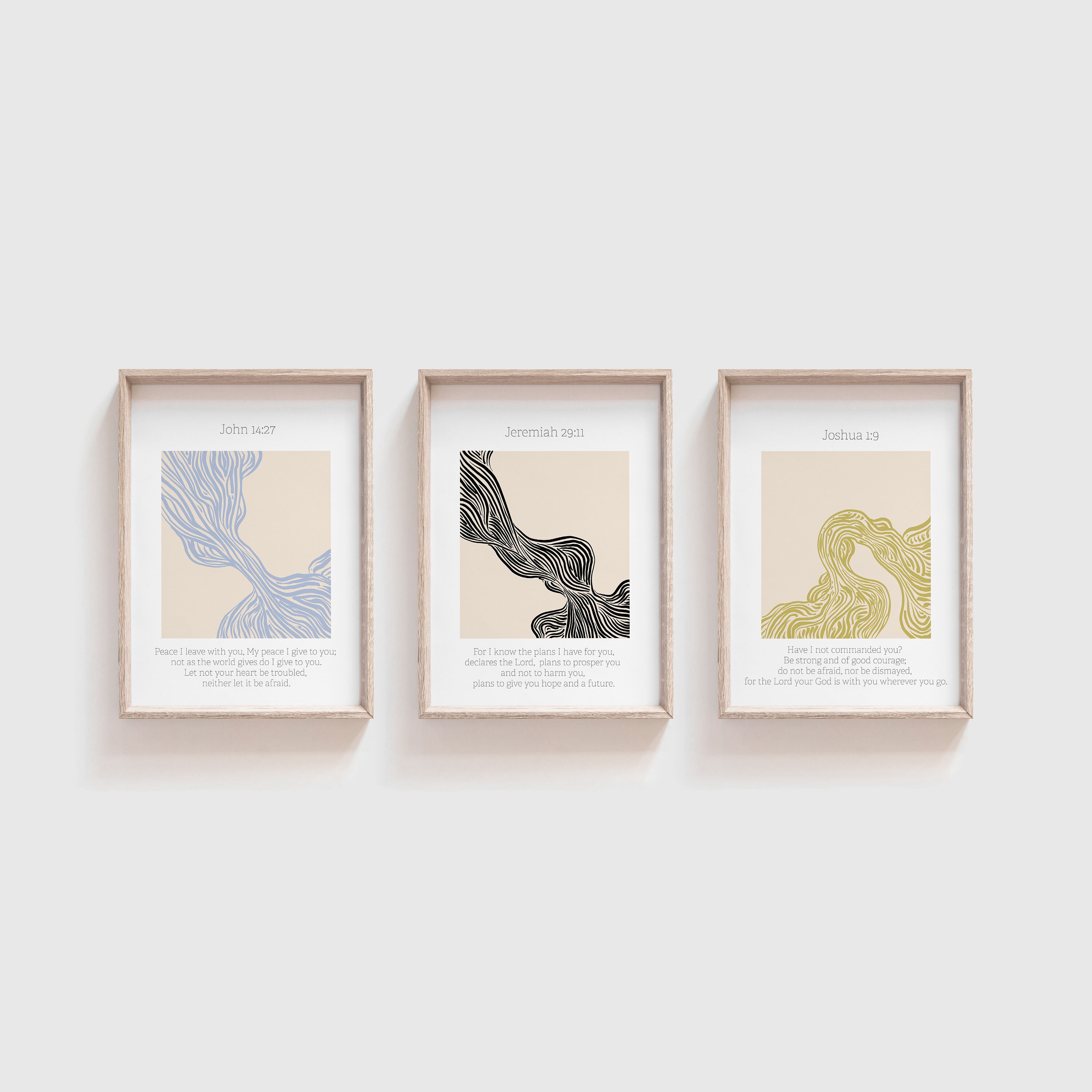 Abstract Art | Modern Scripture Decor | Bible Verse Prints | Christian ...