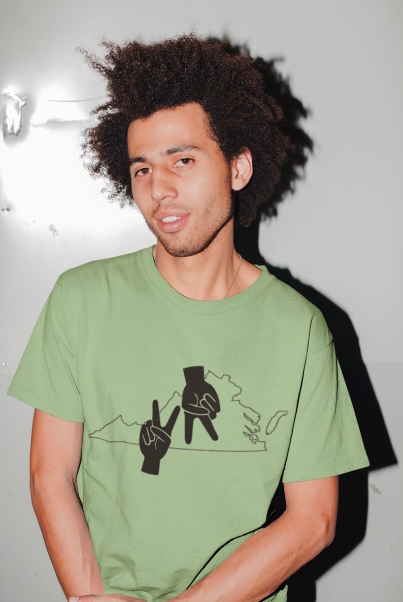 2 up 2 Down Virginia T Shirt - Etsy