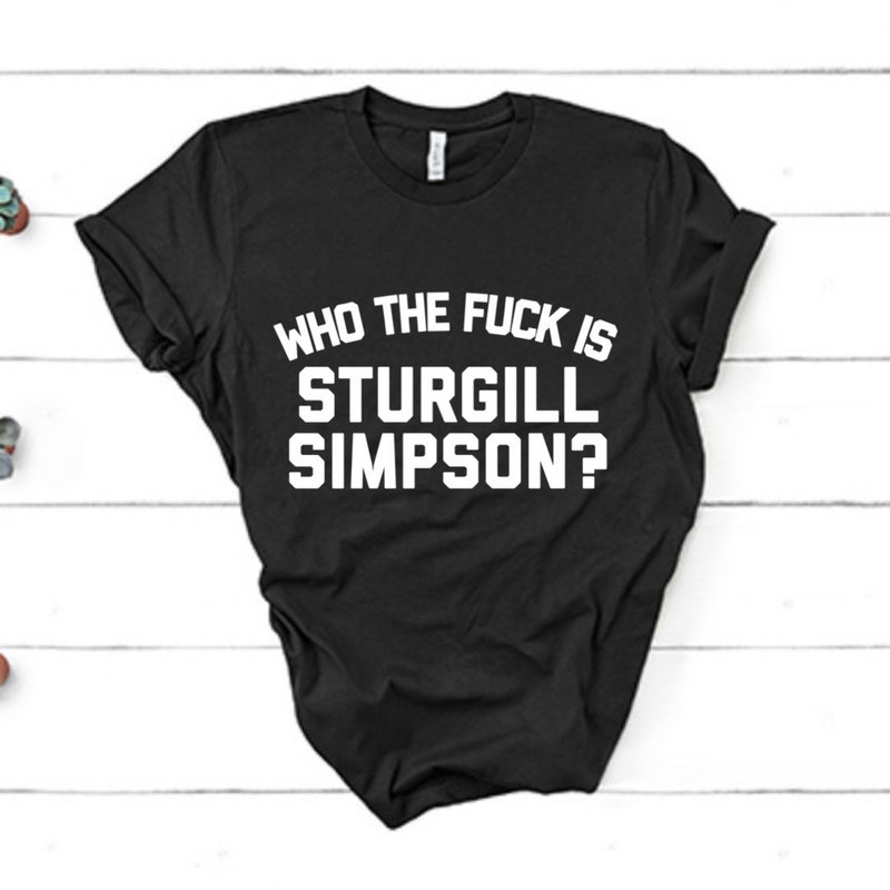 Sturgill Simpson Tshirt - Etsy