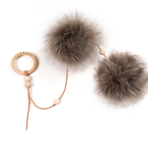 TOLLO Cat Toy, Cat Toy, Luxury Cat, Fur Toy, Handmade, Leather Toy ...