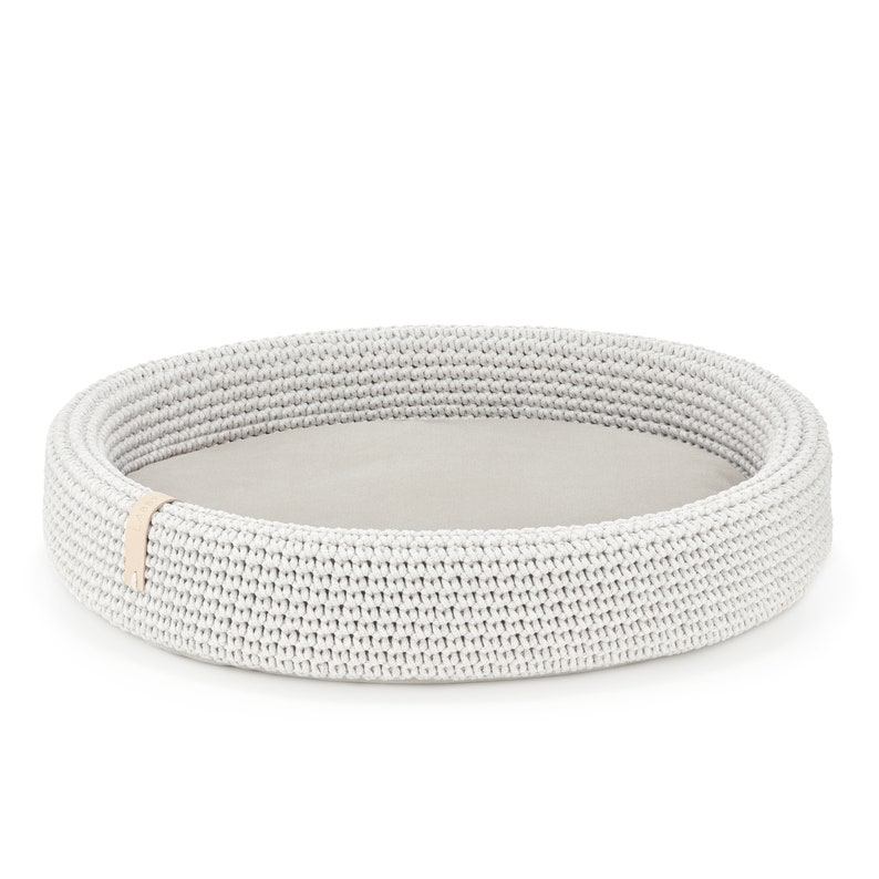 LUKKO Dog Bed, Luxury Cat Bed, Cotton Rope, Small Dog Bed, Handmade ...