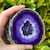 Purple Agate Geode, Brazilian Agate Geode, Purple, Agate, Gift, Crystal ...