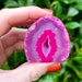 Pink Agate Geode, Geode, Pink Geode, Crystal, Brazilian Agate Geode ...