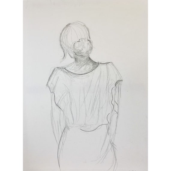 A3 figurative drawing Pen & Ink Art & Collectibles Drawing ...