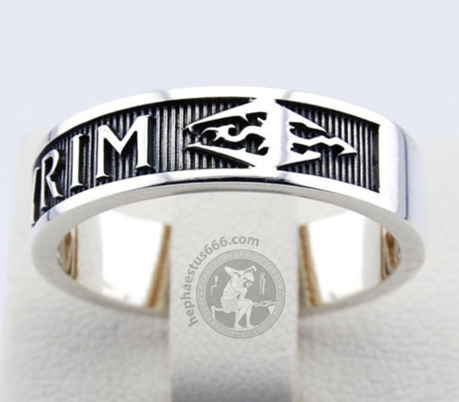 Custom Size Skyrim Silver Ring Skyrim Ring Dragonborn Skyrim - Etsy
