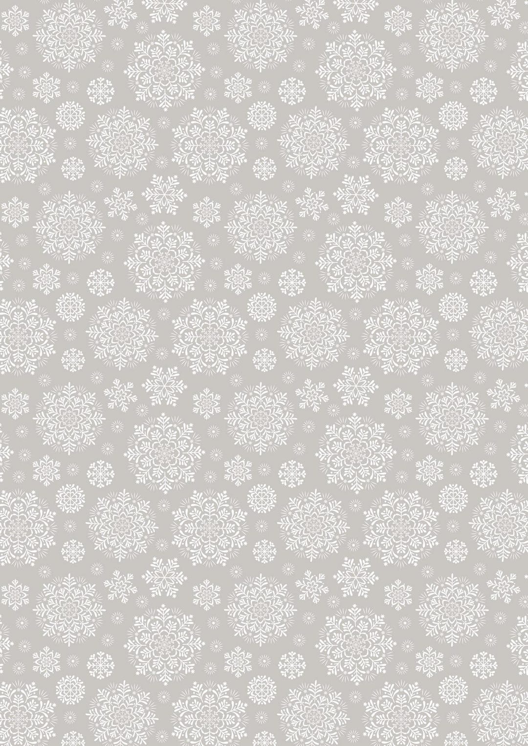 Peace and Joy - Snowflakes on Light Silver C111.2 - Etsy