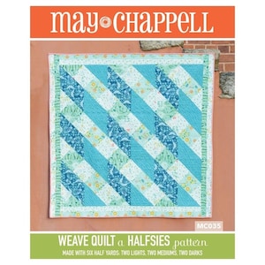 Halfsies Weave Quilt Pattern - by May Chappell MC035 - Etsy