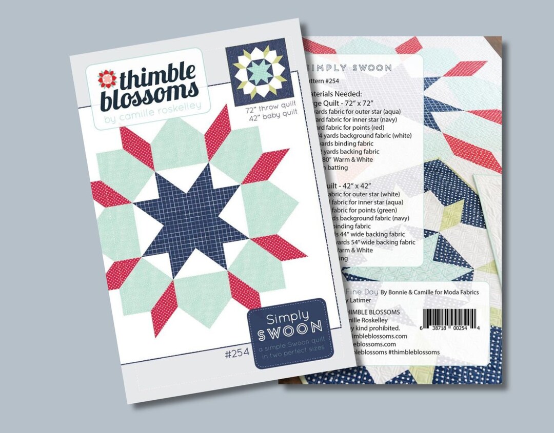 Simply Swoon Pattern - TB 254 - Etsy