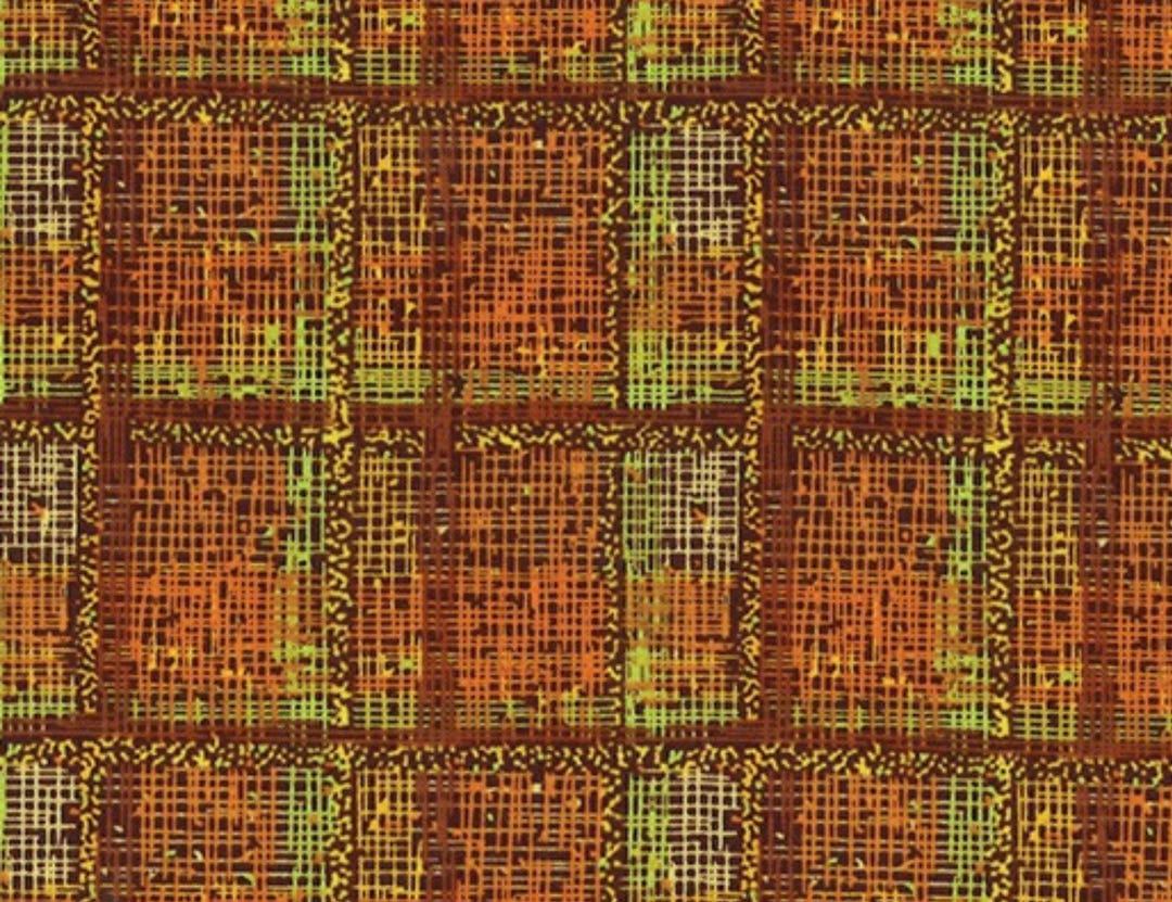 Benartextures - CROSSHATCH YELLOW/ORANGE 9195-30 - Etsy