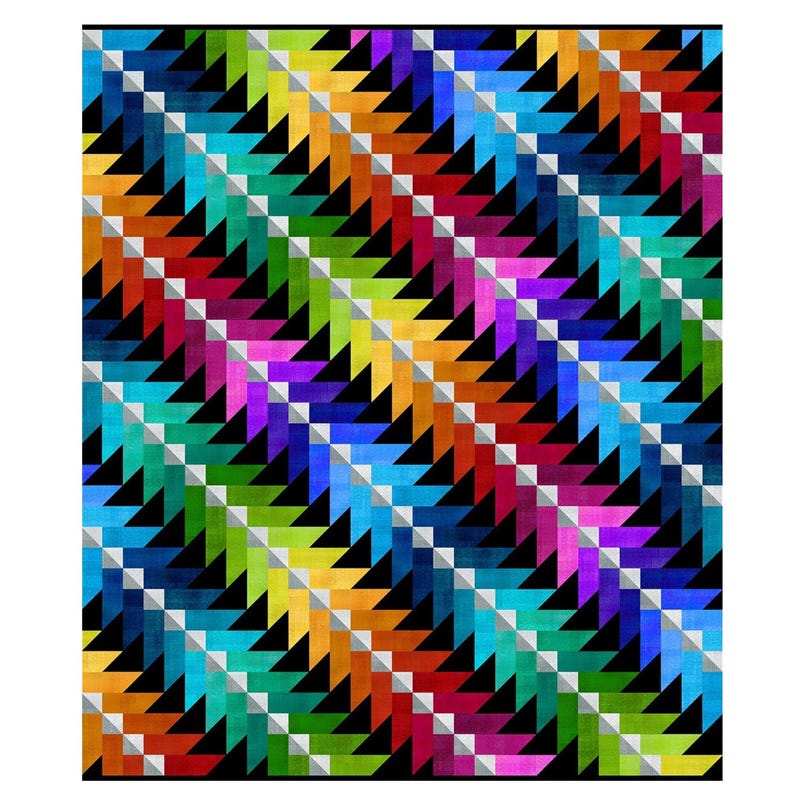Cascade Quilt Pattern - Etsy