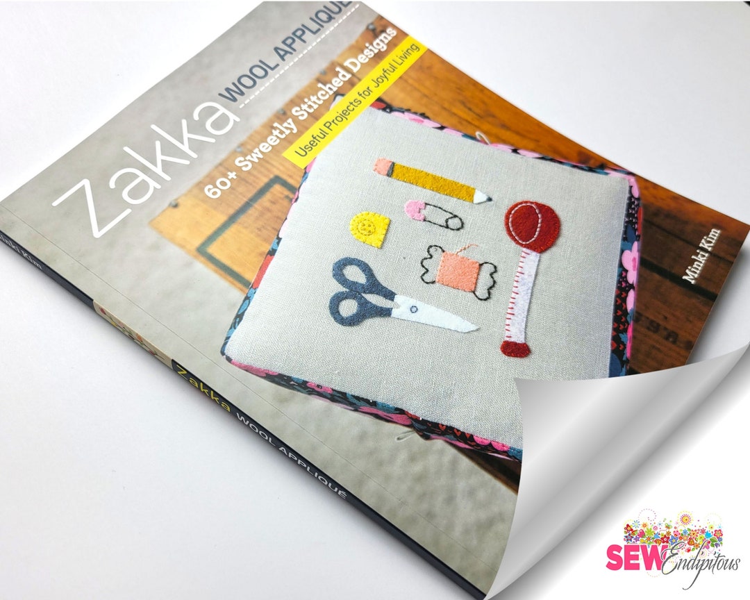 Zakka Wool Applique Book - Etsy