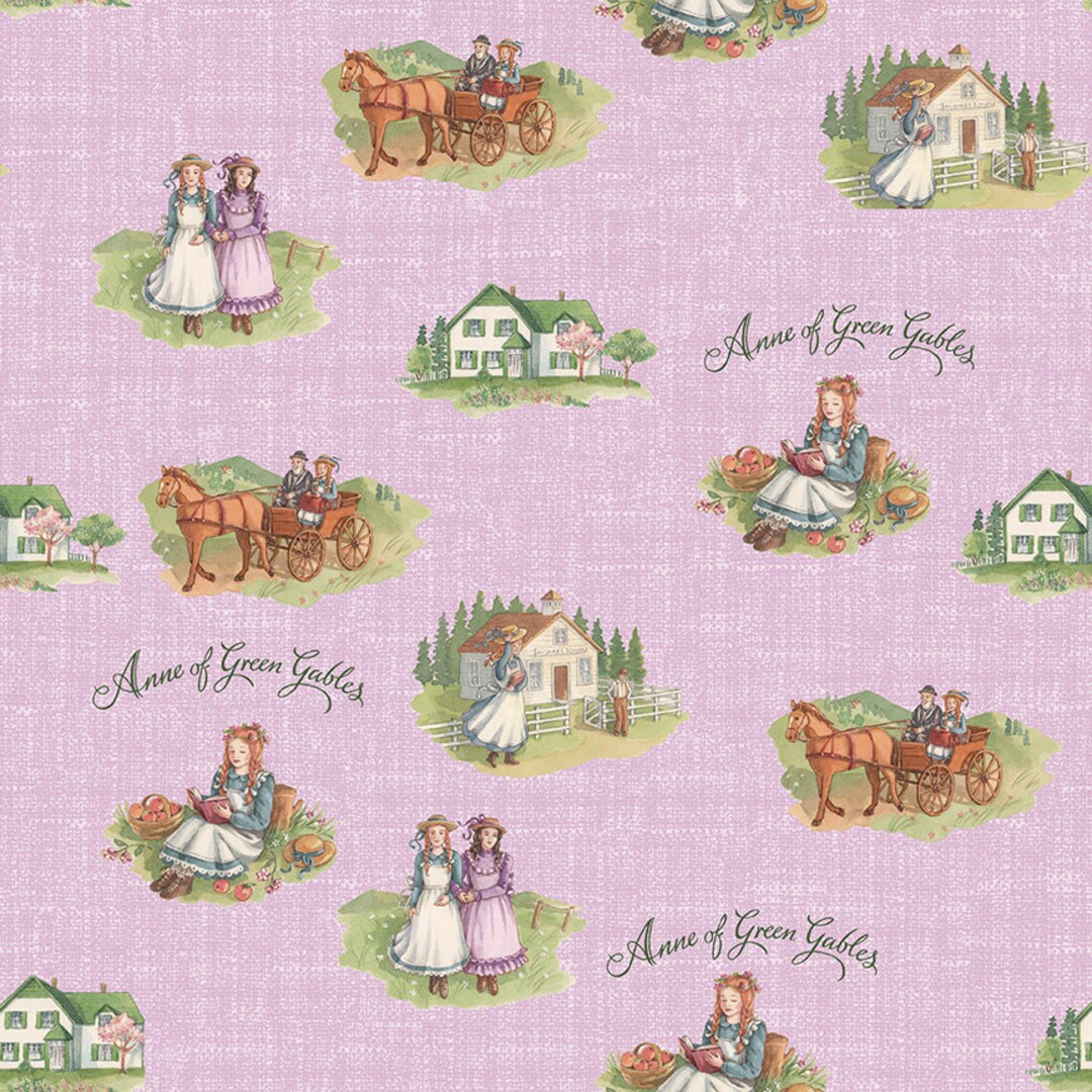 Anne of Green Gables Anne and Friends Lavender - Etsy