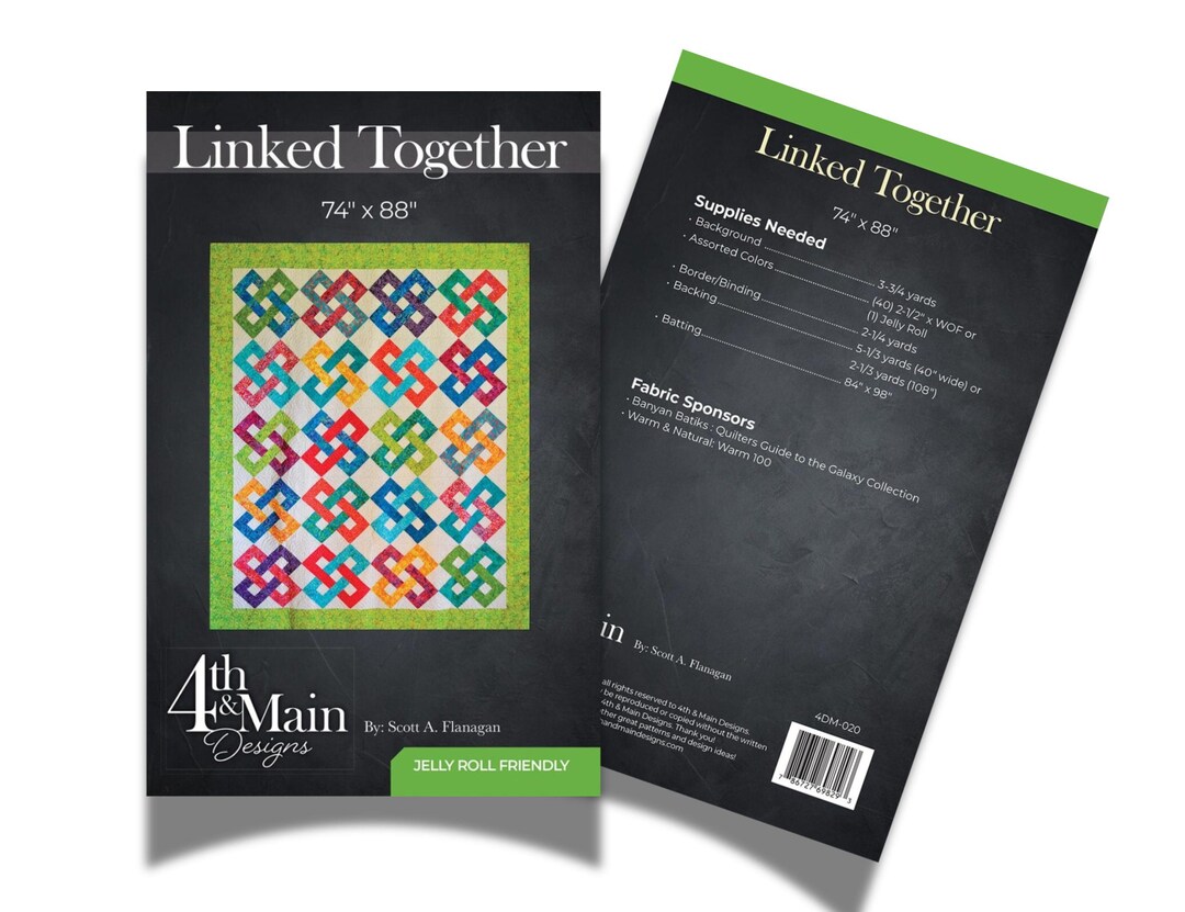 Linked Together - Quilt Pattern 4MD-020 - Etsy