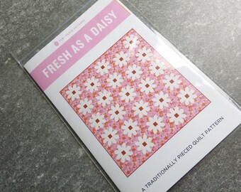 Fresh as a Daisy Quilt Pattern - Etsy