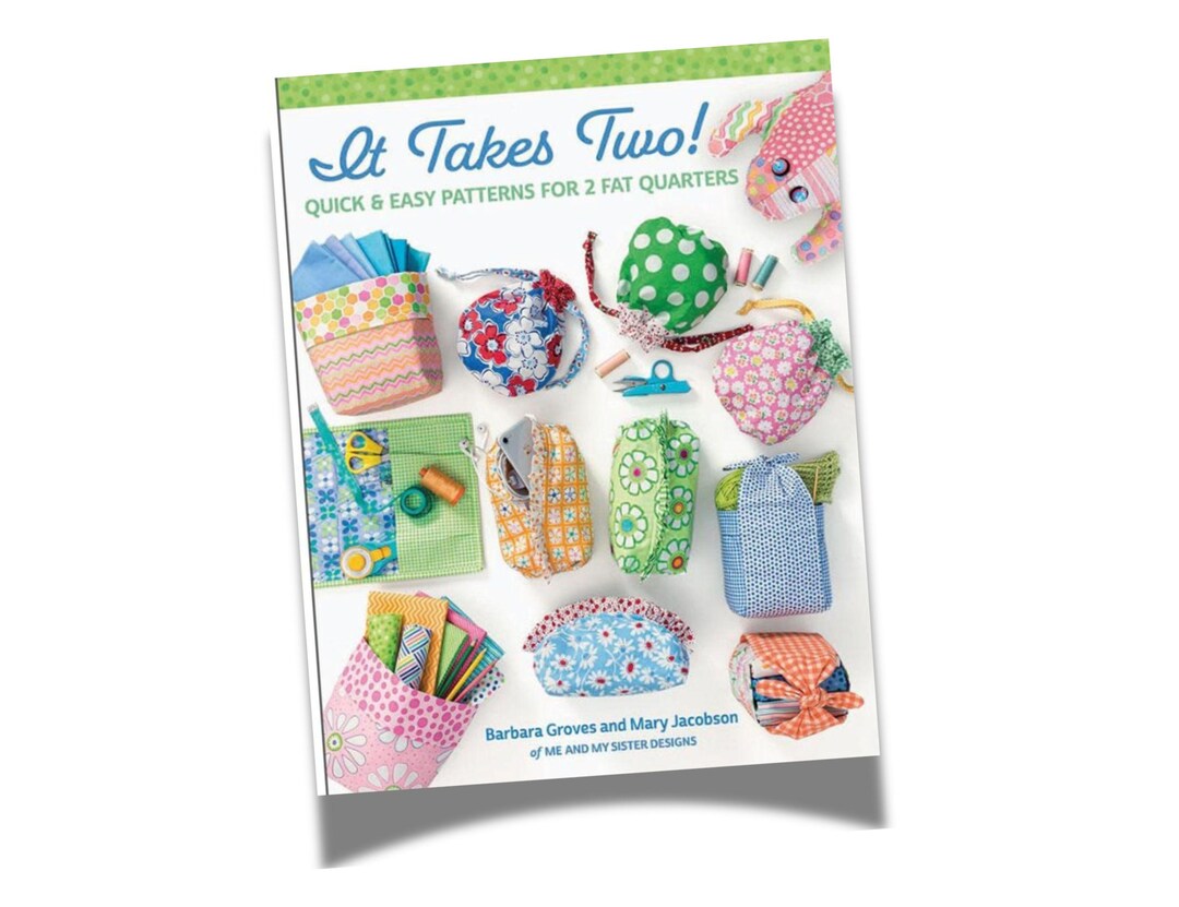 It Takes Two! Quick & Easy Patterns for 2 Fat Quarters - G B1580 - Etsy