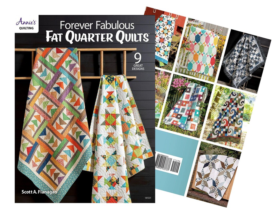 Forever Fabulous Fat Quarter Quilts Book by Scott Flanagan - 141531 - Etsy