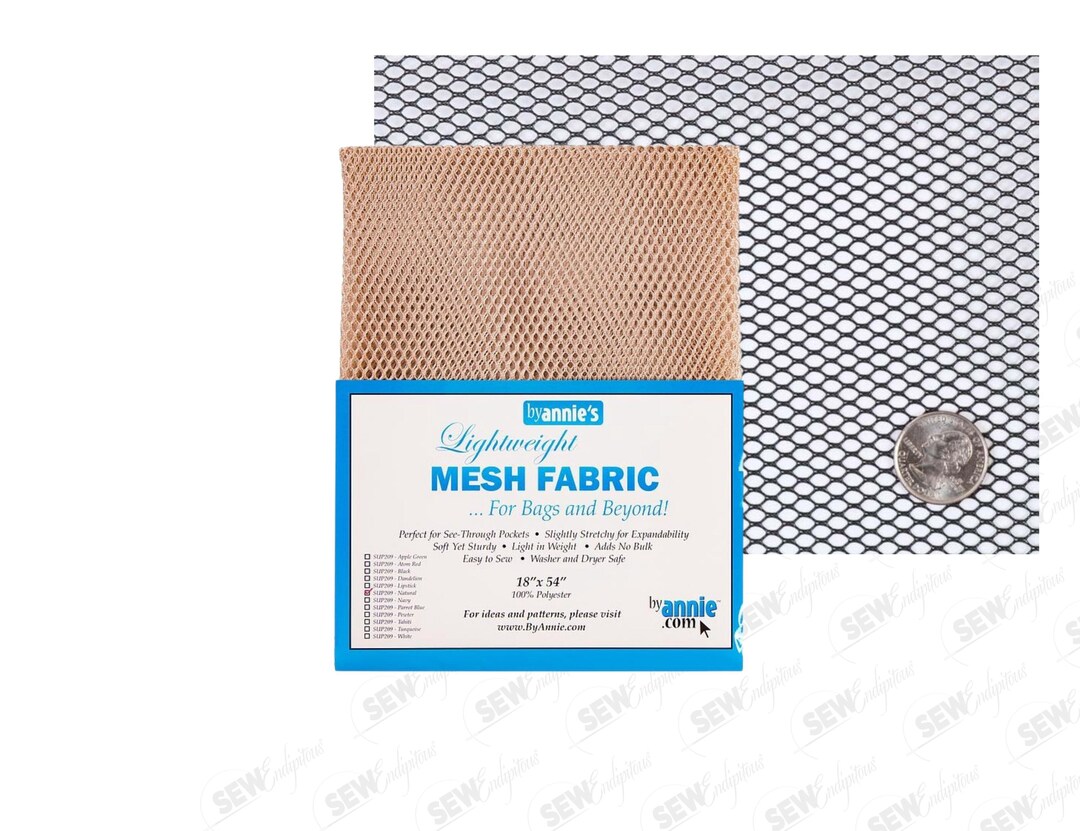 Lightweight Mesh 1/2 Yard Package Natural SUP209-NATURAL - Etsy