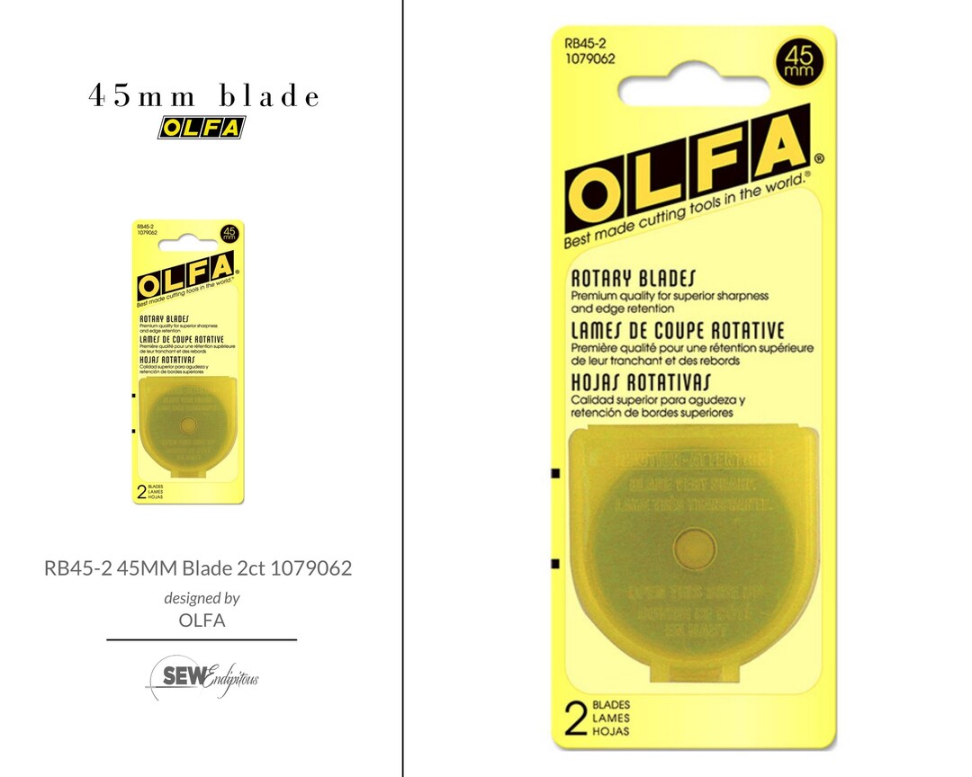 OLFA - RB45-2 45MM Blade 2ct 1079062 - Etsy