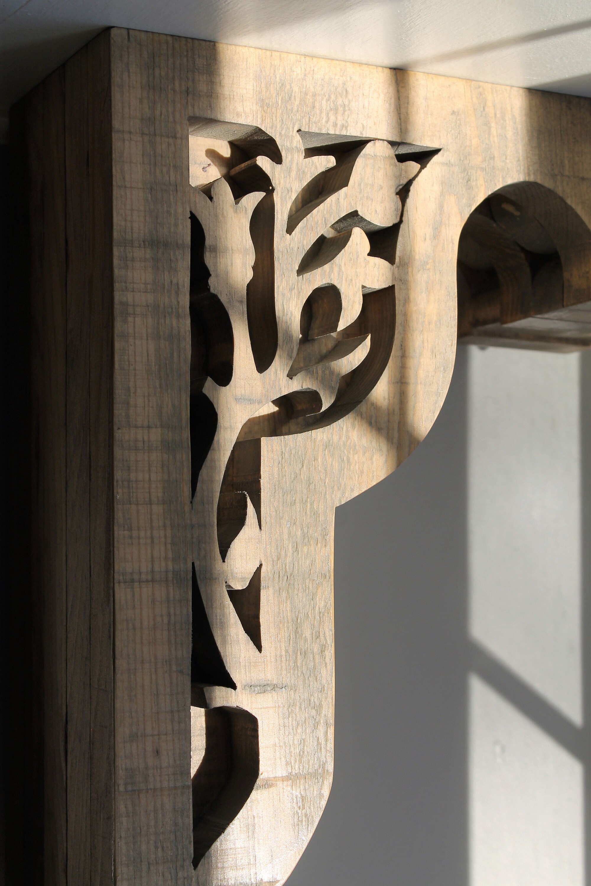 Rustic Barn Wood Corbel | Etsy