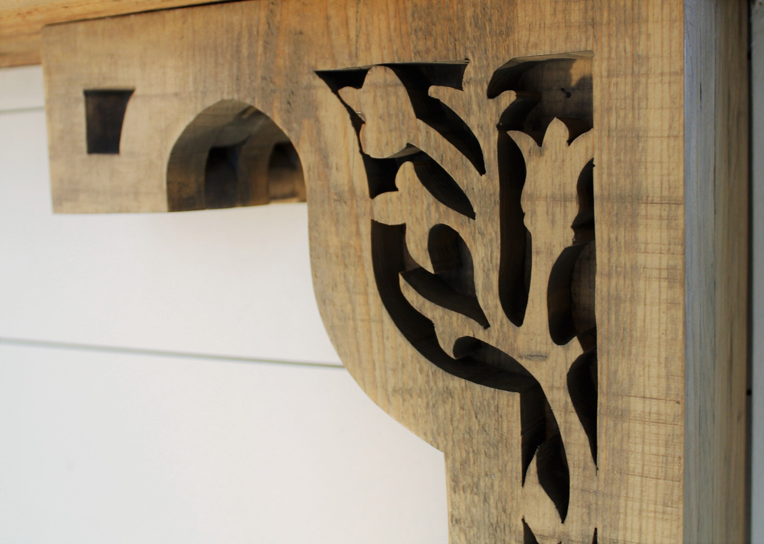 Rustic Barn Wood Corbel | Etsy