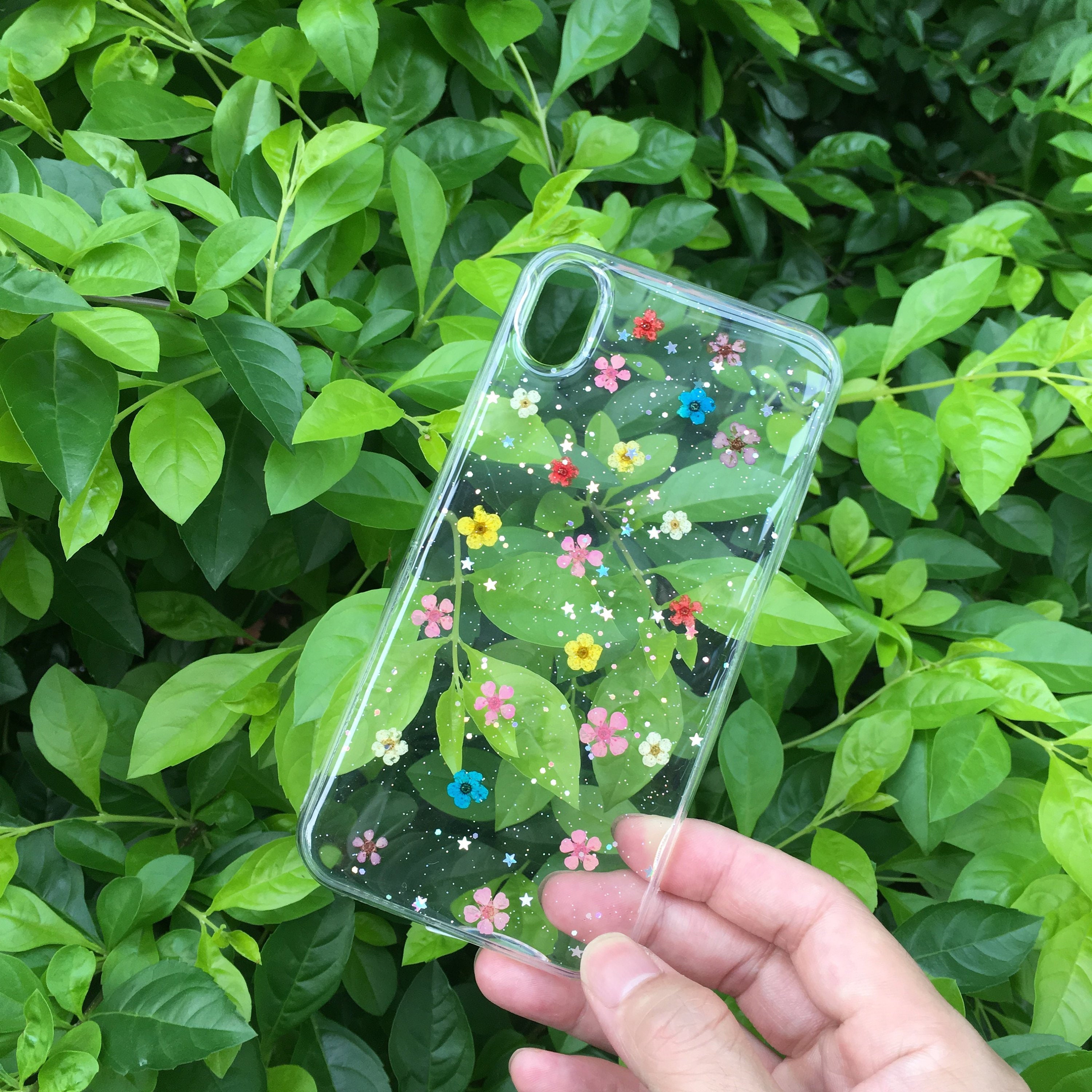 Pressed Flower Phone Casereal Flower Phone Casedried Flower - Etsy Ireland
