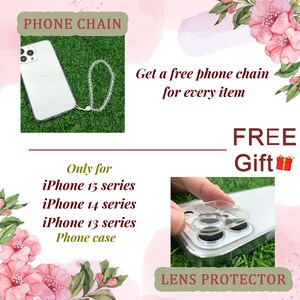 Pink Sakura Pressed Flower Phone Case for iPhone 15 Pro Max, Samsung Z ...