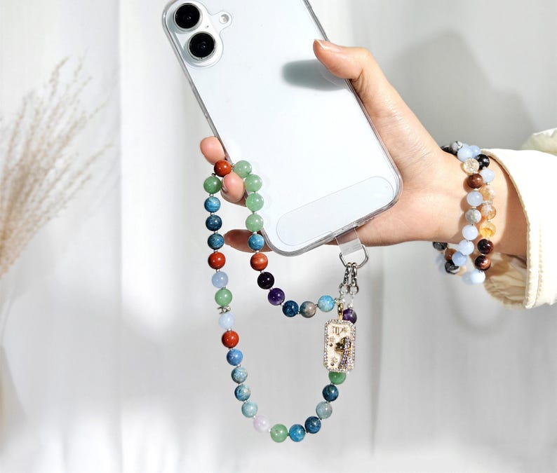 Custom Name Initials Constellations Virgo Beaded Bracelet,natural ...