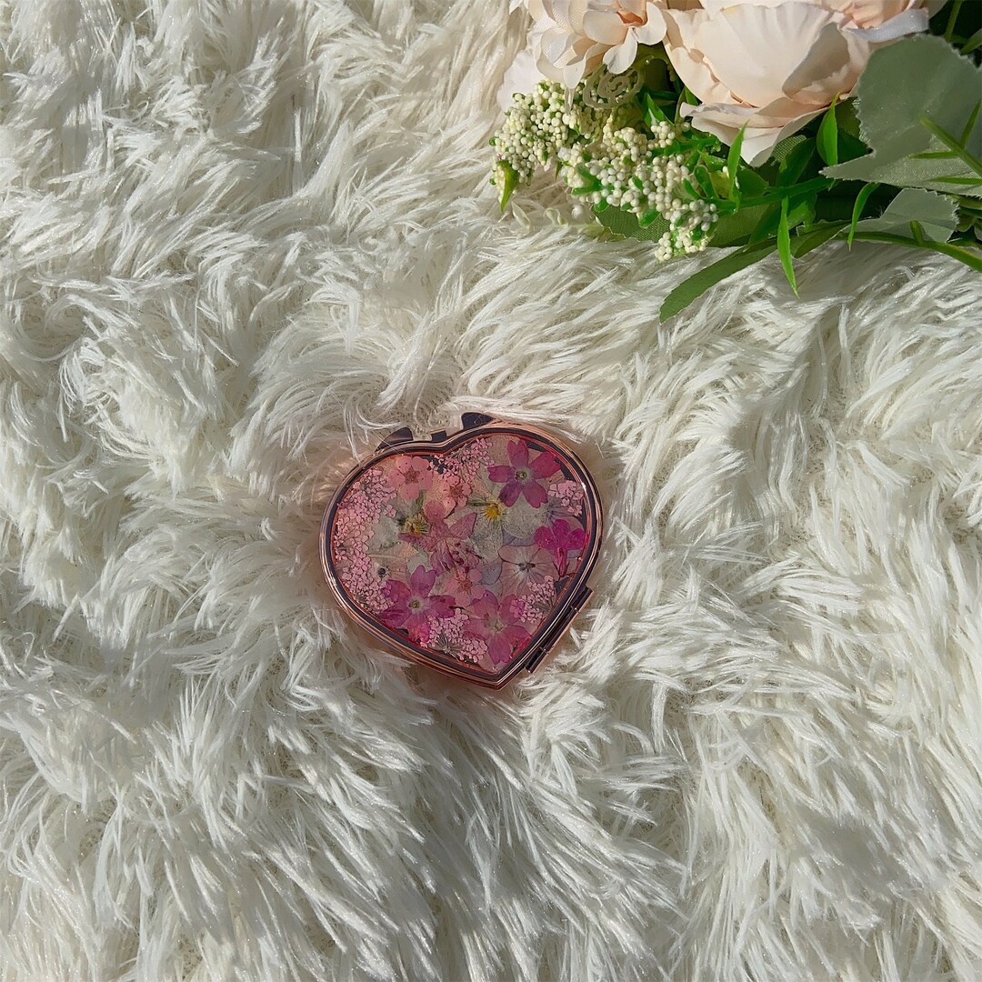 Pink Romance Heart Pill Box Birth Control Pill Case,multifunctional ...