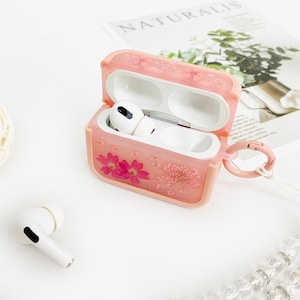 Natural Dried Pressed Flower Cases for Airpods 4,airpods Pro 2,cute ...
