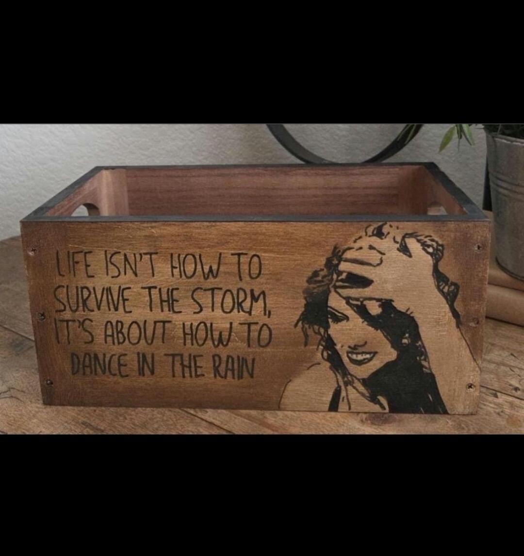 Taylor Swift Inspired Hand Painted Box - Etsy