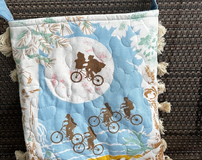 Homemade Vintage Upcycled ET Purse - Etsy