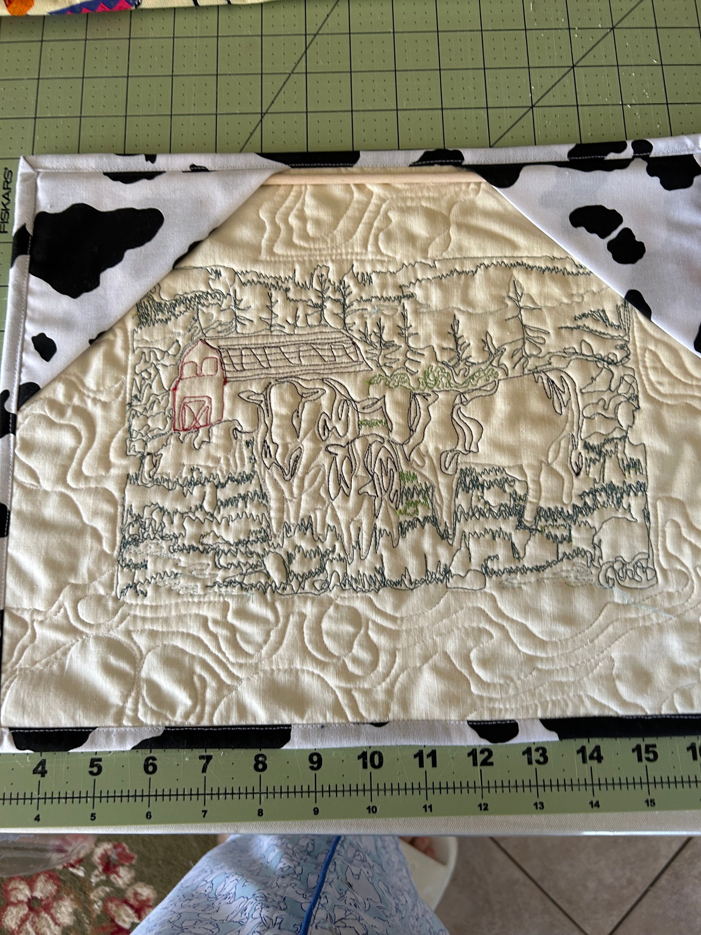 Holstein Pasture Wall Hanging - Etsy