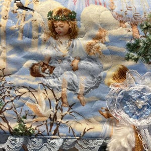 Shabby Chic Angel Purse - Etsy