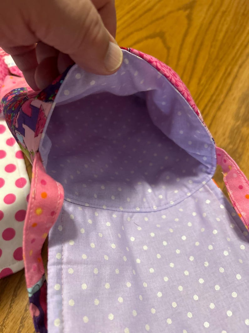 Homemade Princess Patchwork Crossbody Purse for Kids! - Etsy