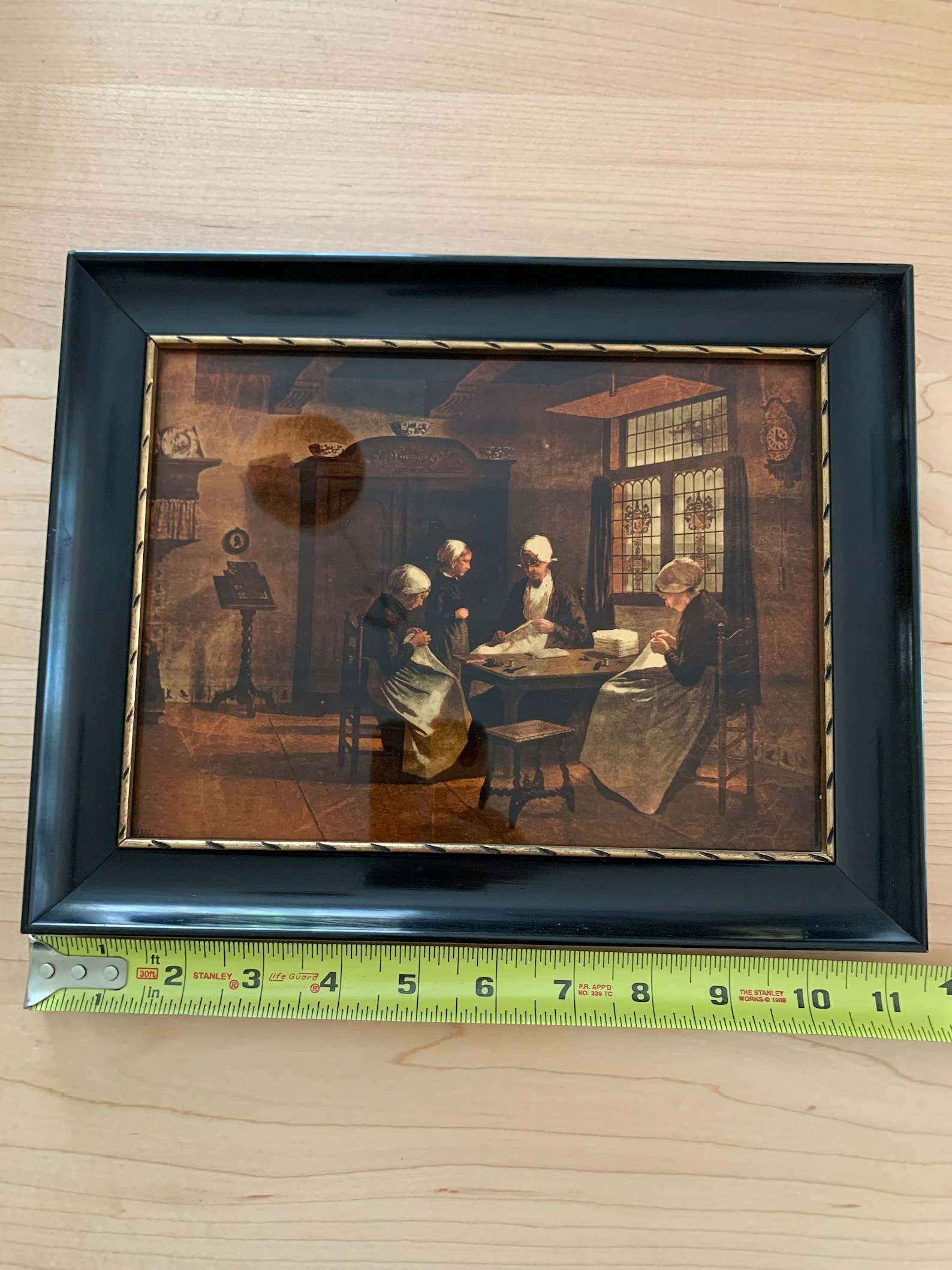 Vintage Foil Art the Sewing Hour - Etsy