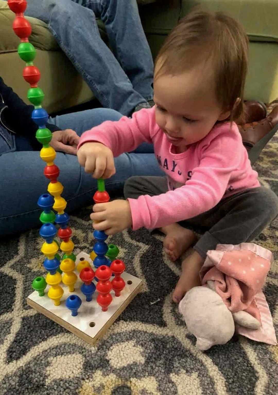 COLORFUL PEG BOARDS- Educational/developmental Toys - Etsy