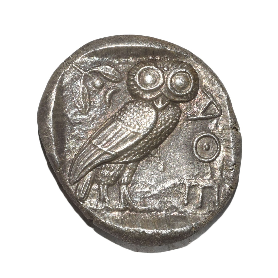 ATHENIAN OWL Classical Depiction of Athena AR Tetradrachm - Etsy