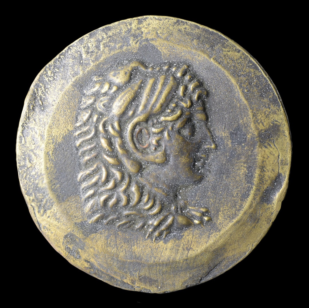 Alexander III the Great Replica Victory Medallion Niketerion Bronze ...