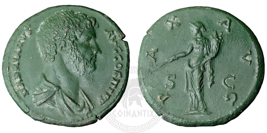 HADRIAN Exceptional Æ Sestertius Museum Reproduction Roman Empire 134 ...
